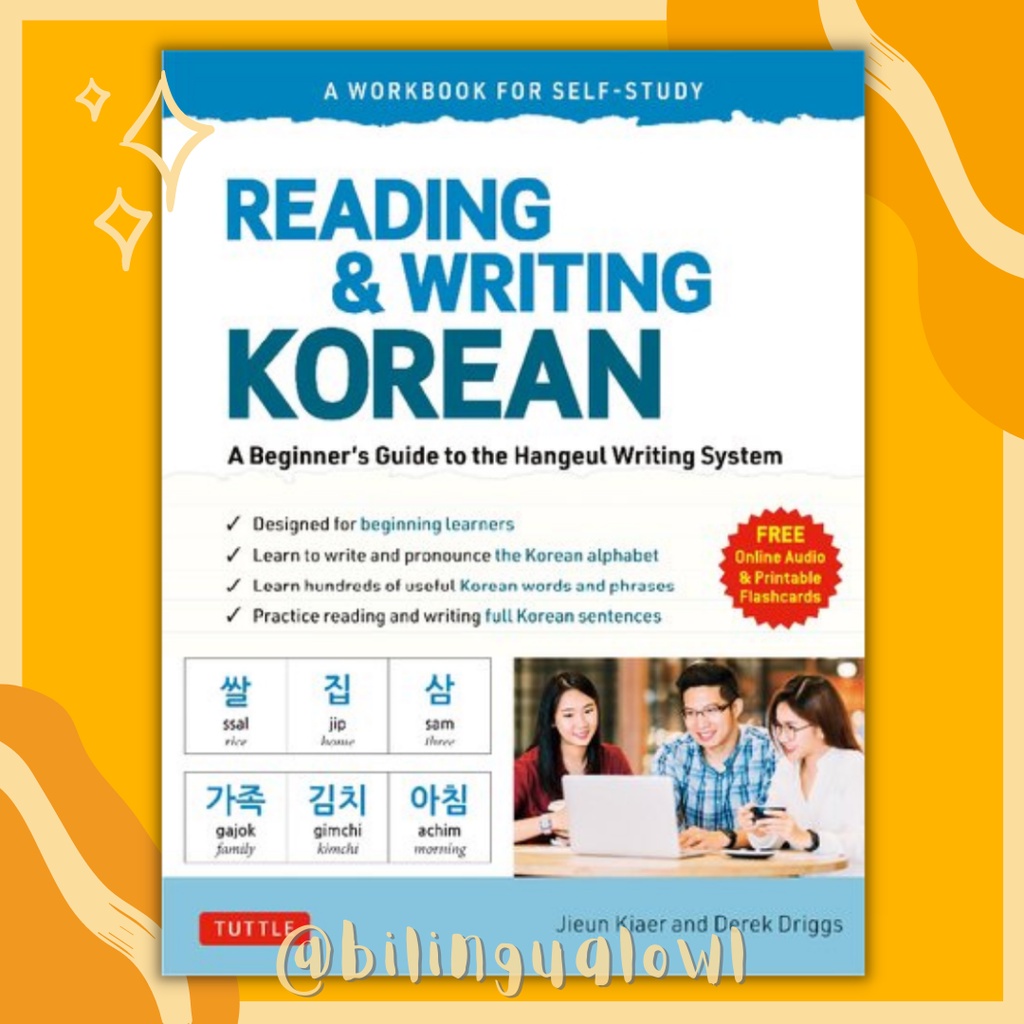 ♦Reading and Writing Korean (A Beginner’s Guide to the Hangeul Writing ...