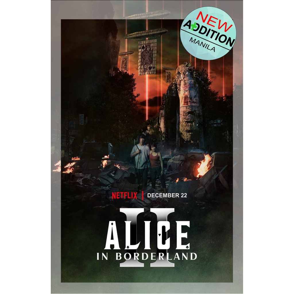 ♗ALICE IN BORDERLAND Large Poster 33cm x 50cm Glossy Paper | Shopee ...