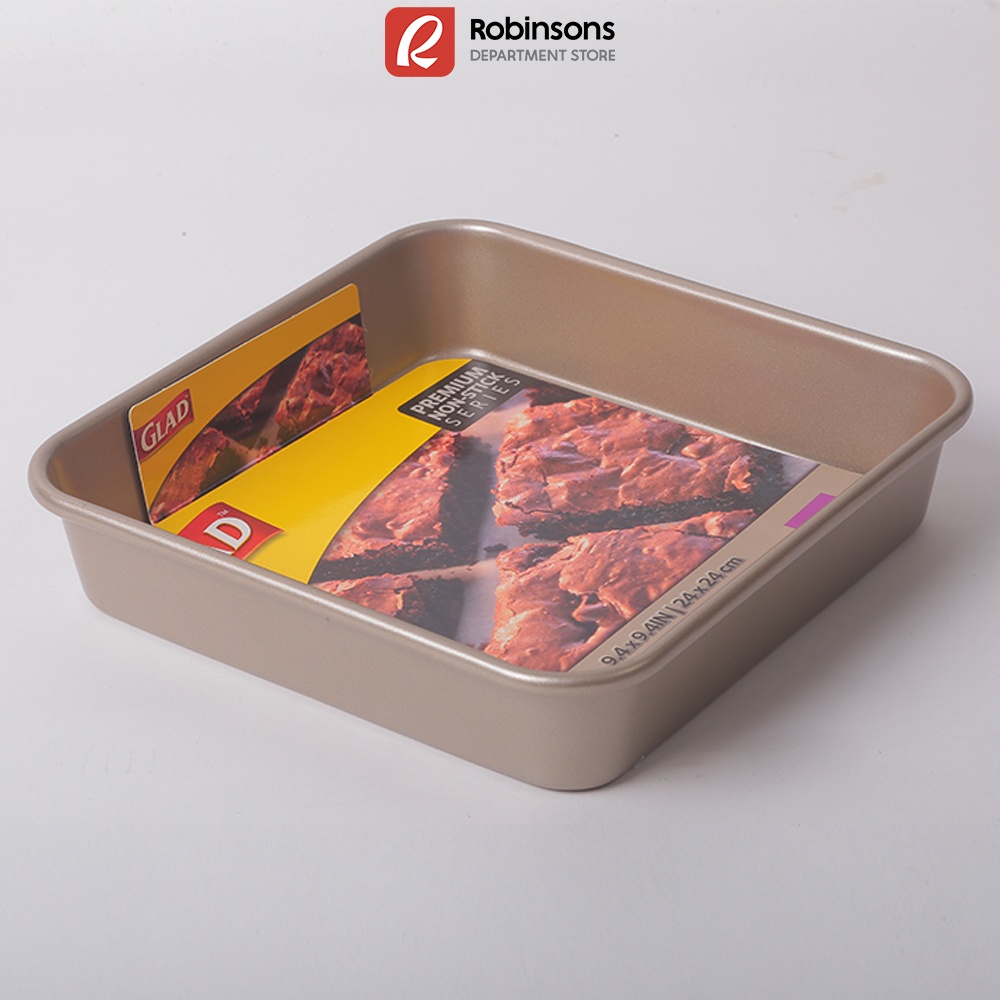 Glad Premium Square Gold Pan | Shopee Philippines