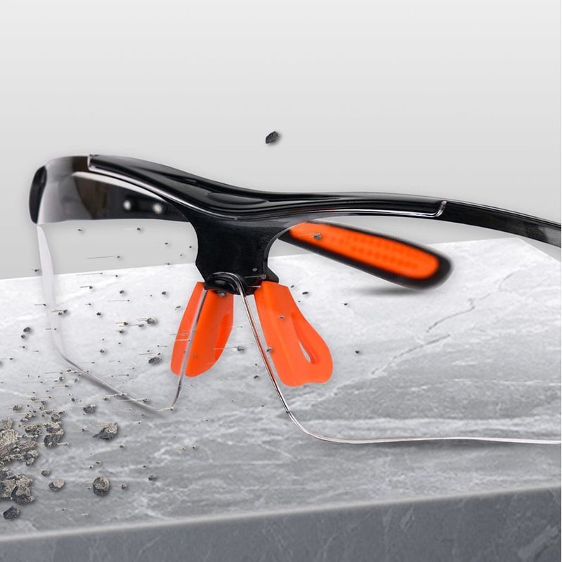 Clear Eye Sand Prevention Windproof Safety Riding Goggles Vented ...