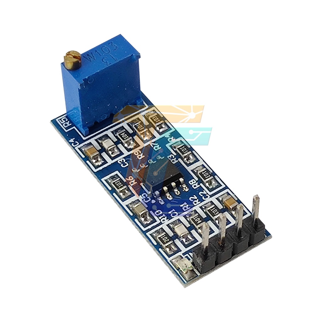 lm358 module LM358 100 Times Gain Signal Amplification Amplifier ...