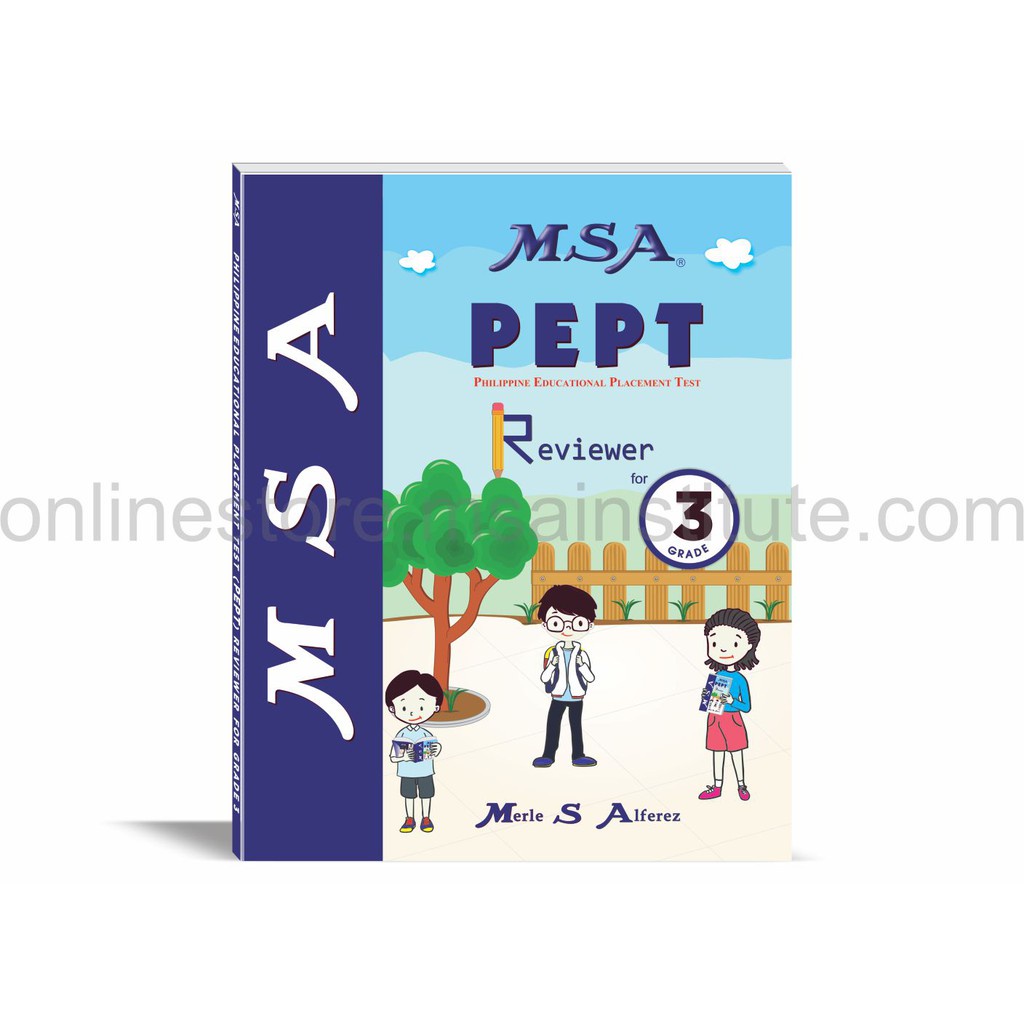 MSA Philippine Educational Placement Test (PEPT) for Grade 3 (Authentic ...