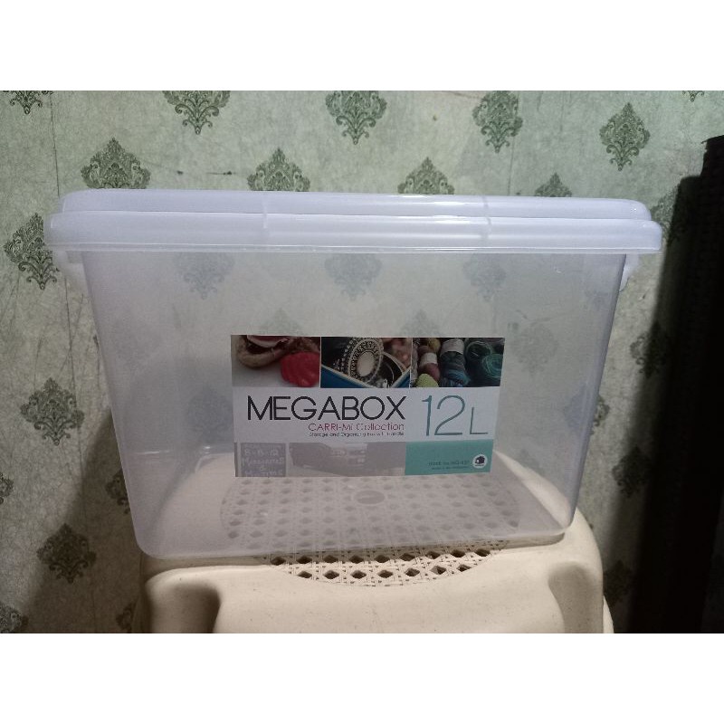 MG-637 Megabox Storage box 12 liters w/ Handle | Shopee Philippines