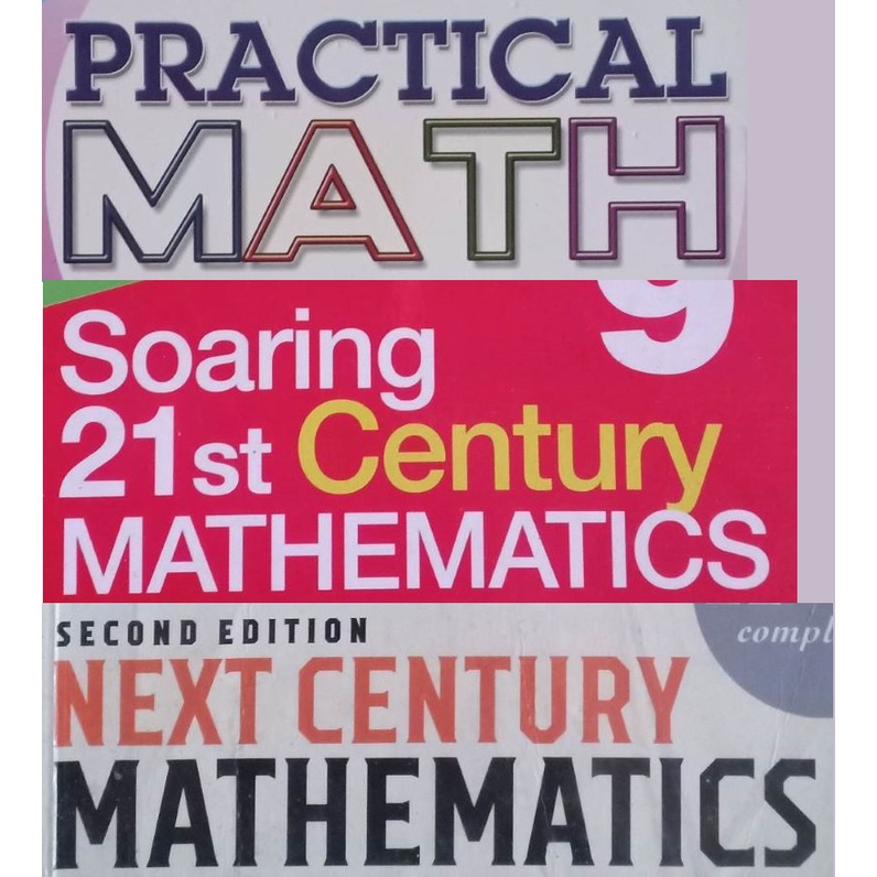 ♟Next Century Mathematics 8 (2017) Soaring 21st Century Mathematics 9 (2018) Practical Math 10 ...