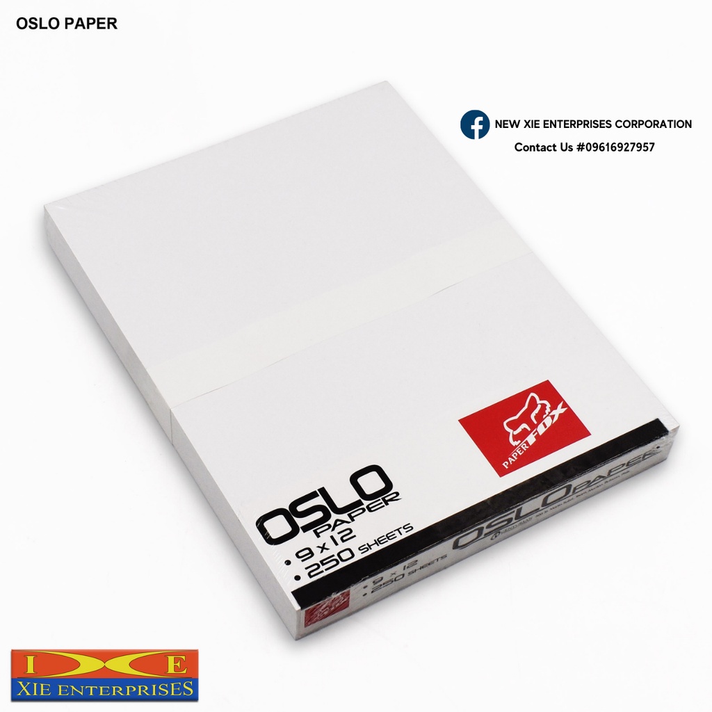 ¤☎☋Oslo Paper (Ream) 100GSM / Art Material / School Supplies (NEW XIE ...