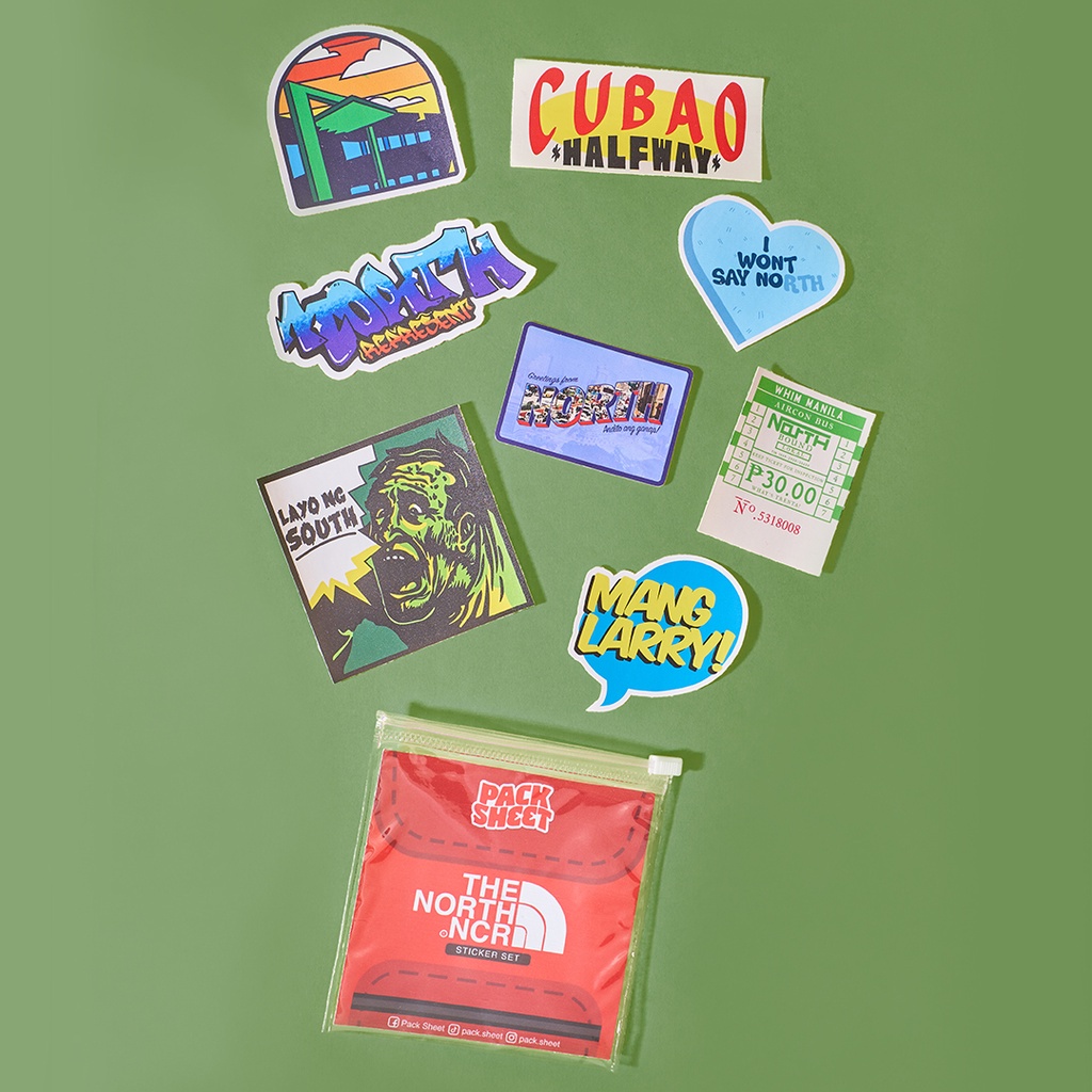 Pack Sheet Whim North Sticker Waterproof Funny Planner & Journal ...