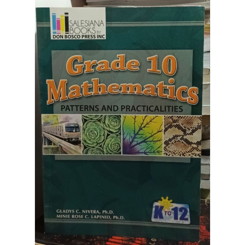MATHEMATICS PATTERNS AND PRACTICALITIES GRADE 10 (SECOND HAND) | Shopee ...