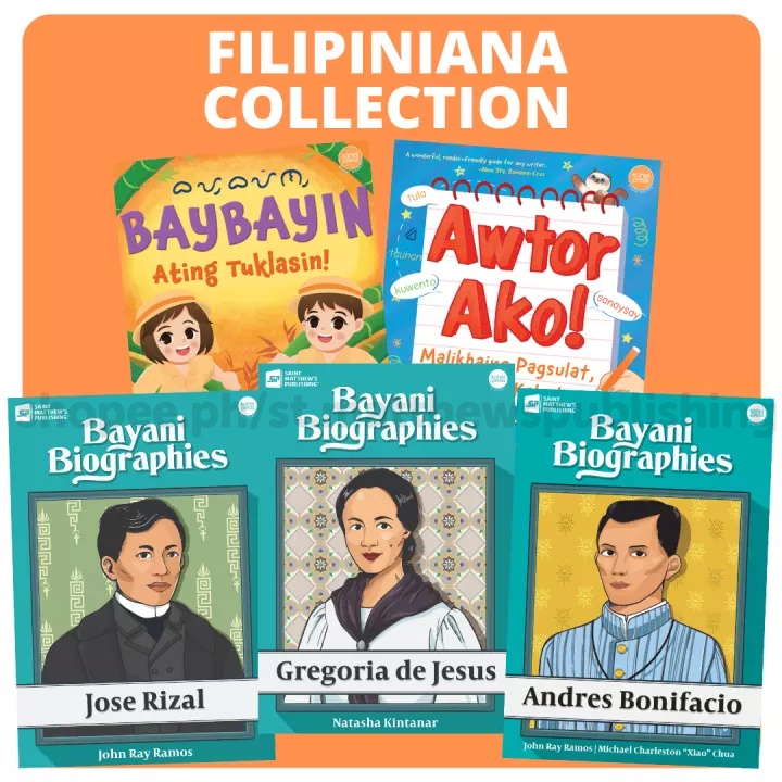☞Filipiniana Books [Baybayin, Awtor Ako, Rizal, de Jesus, Bonifacio ...