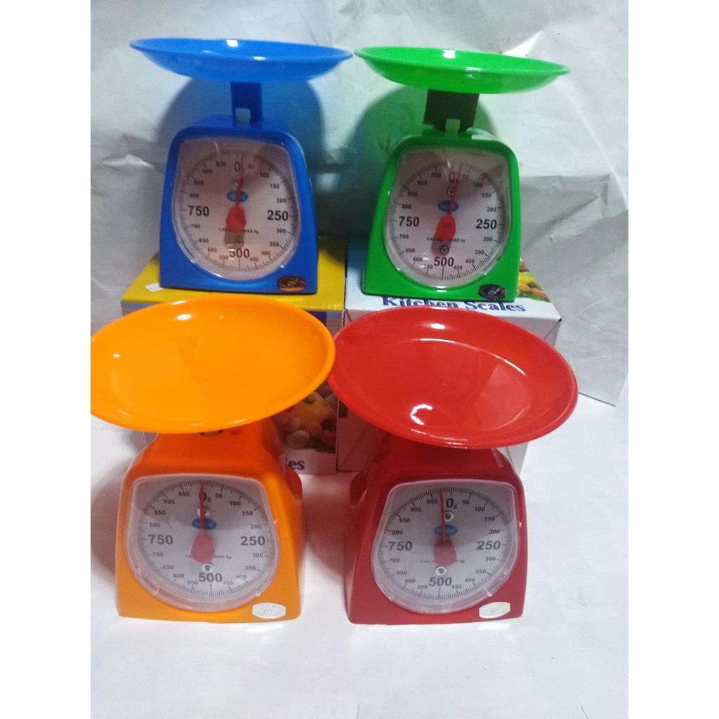 KITCHEN SCALE 2kg 3 kg 5 kg Random Colors | Shopee Philippines