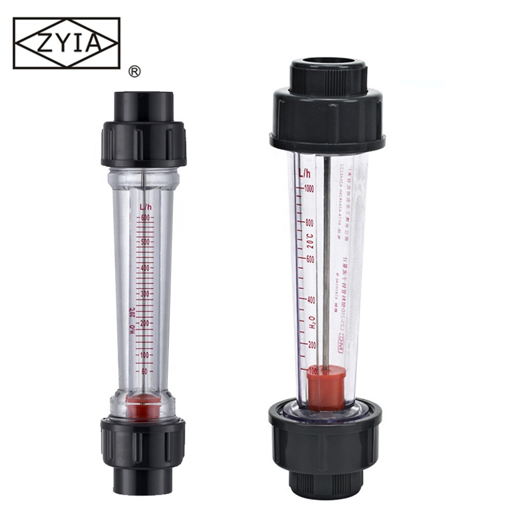 Easy installation PVC magnetic inline plastic water flow meter | Shopee ...