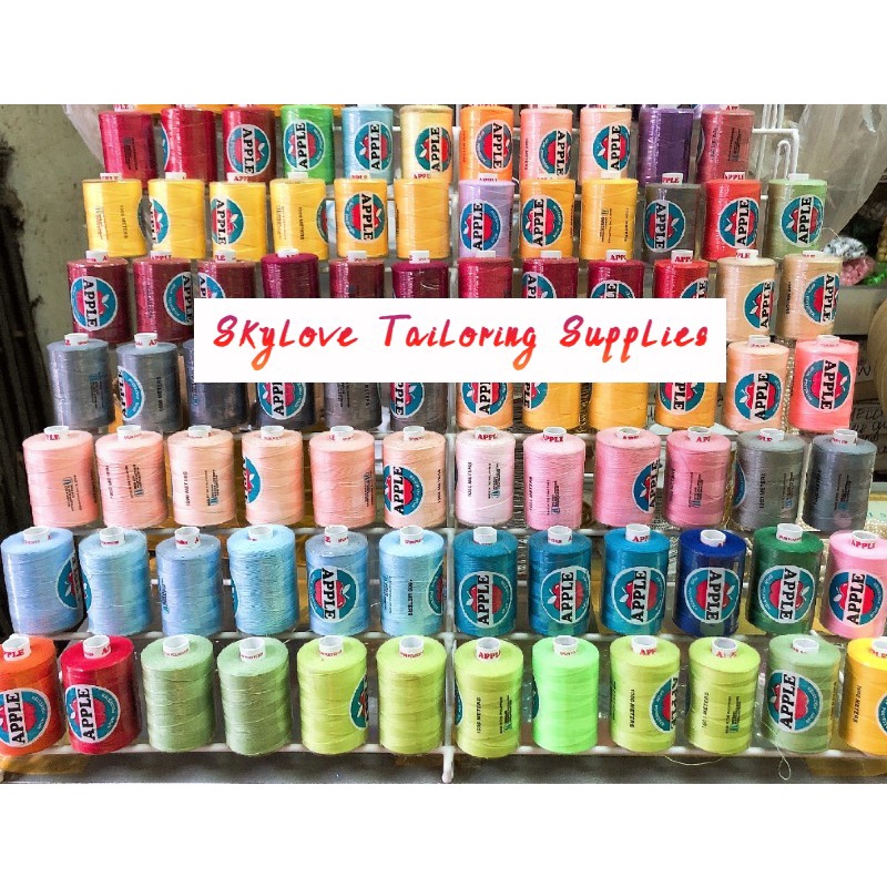 【Philippine cod】 Apple Sewing Thread 1000 METERS Sold per Box | Sinulid ...