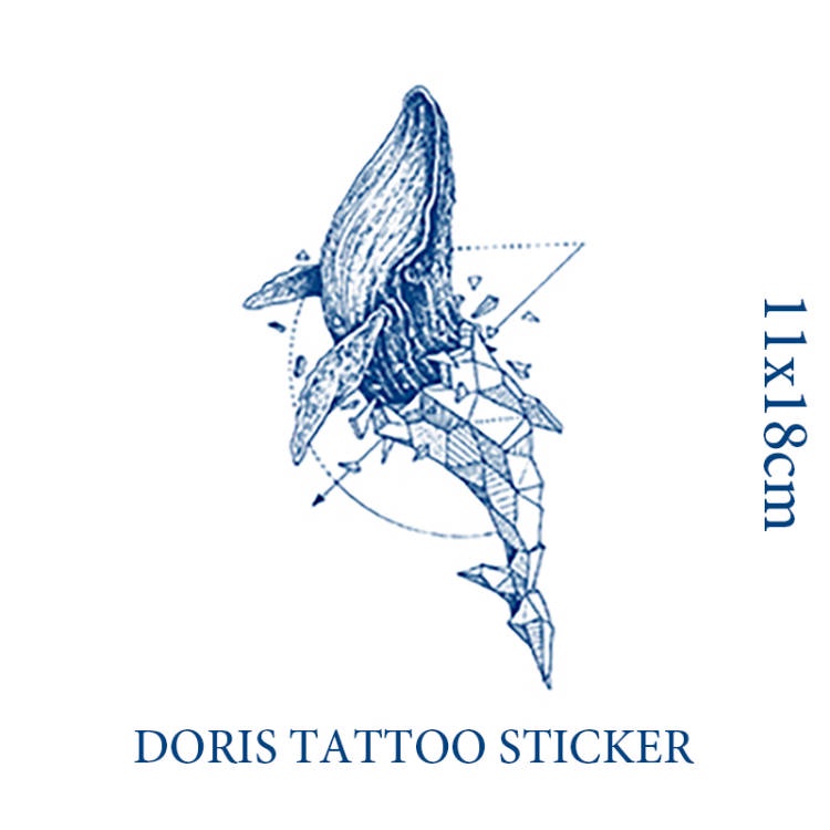 Temporary Tattoo Magic Tattoo Sticker Waterproof Long Lasting 15 days ...