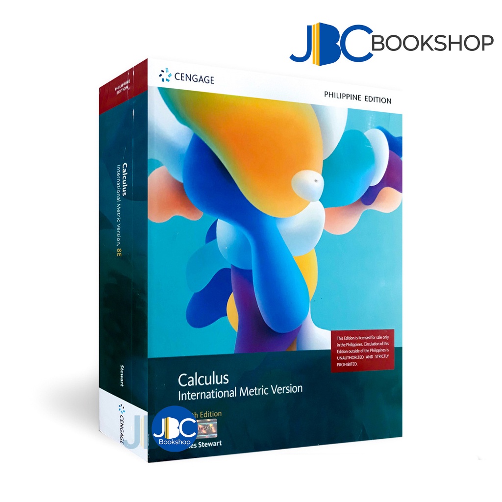 Calculus: International Metric Version 8th by James Stewart | Shopee ...