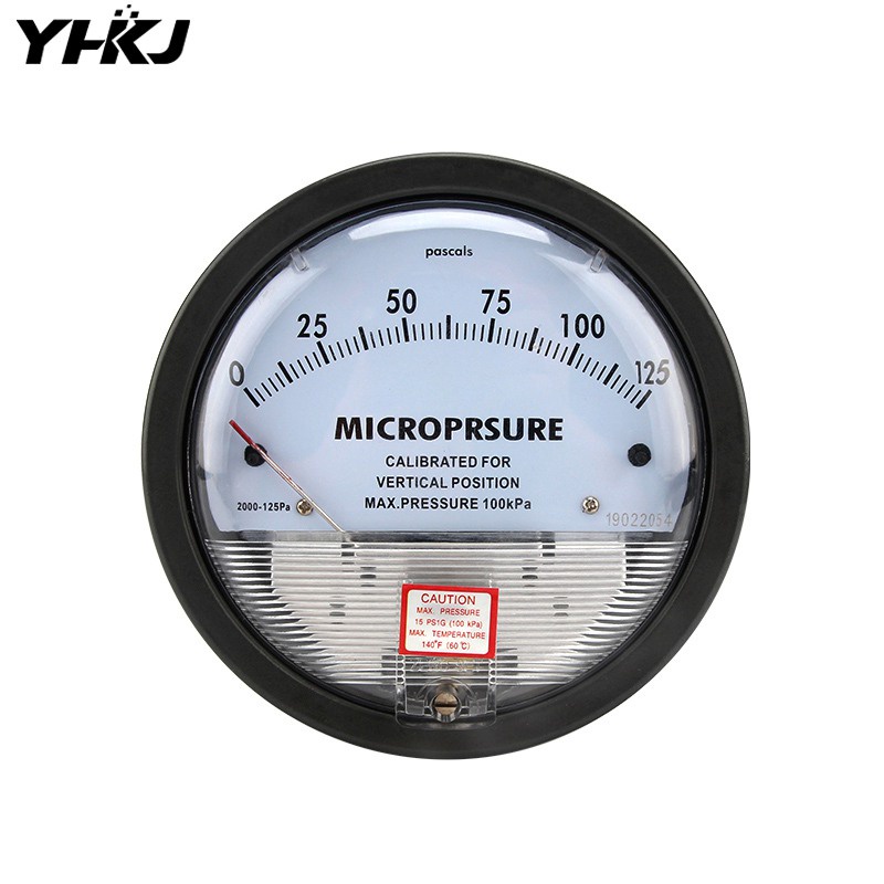 Micro differential pressure gauge TE2000 negative pressure gauge barometer digital clean room ...