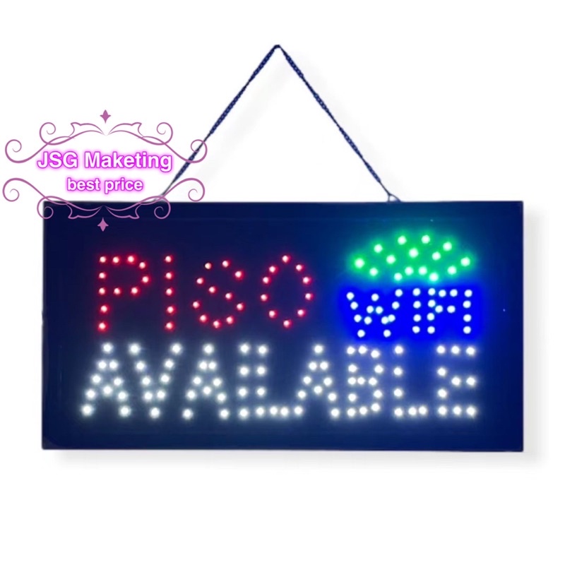Carrie Shop Energy saving light billboard Flashing Mode PISO WIFI ...