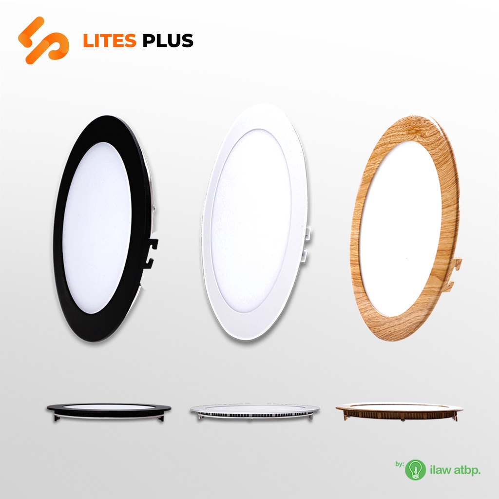 ₪∏LITESPLUS ROUND LED SLIM RECESSED 12WATTS DAYLIGHT (IA-7059) | Shopee ...