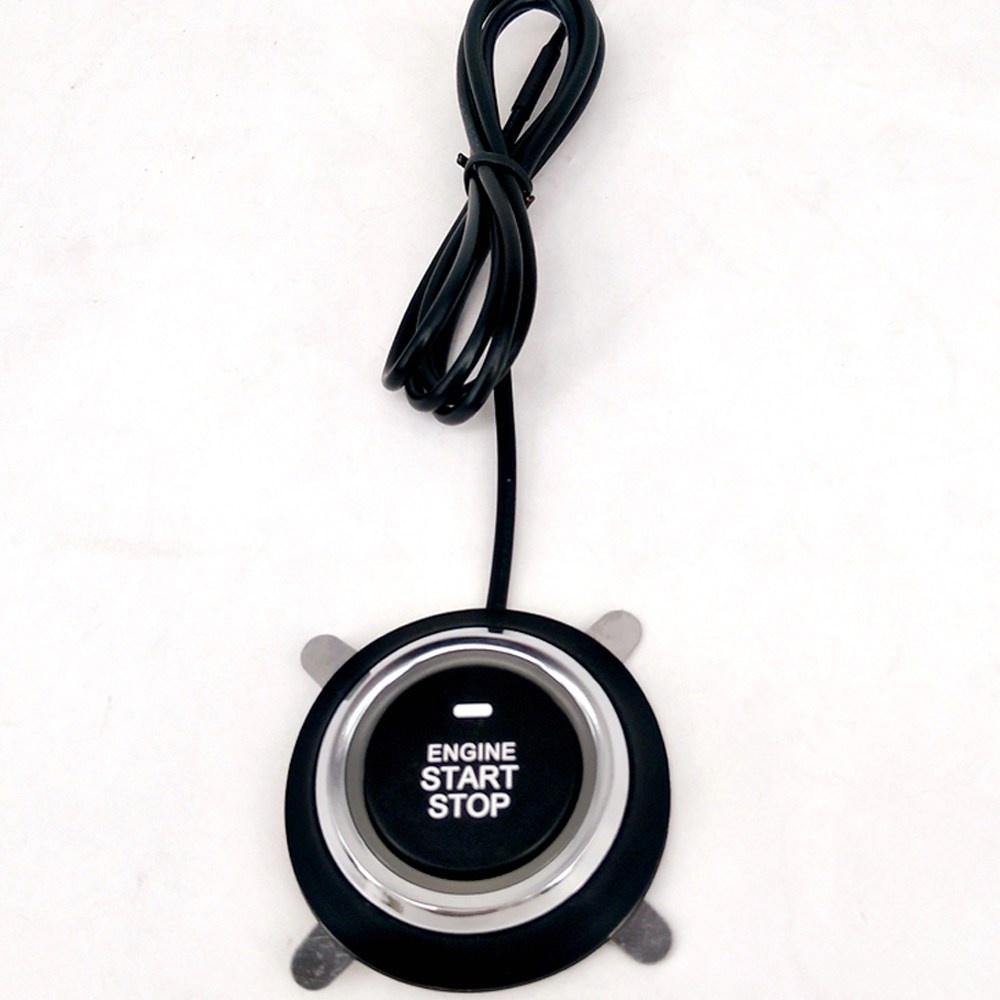 Keyless Entry Engine 9Pcs Car SUV Switch Start Alarm System Push Button ...