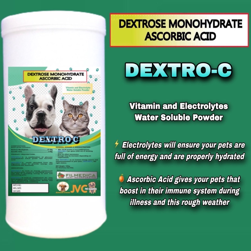 DEXTROSE POWDER WITH VITAMIN C (DEXTRO-C) | Shopee Philippines