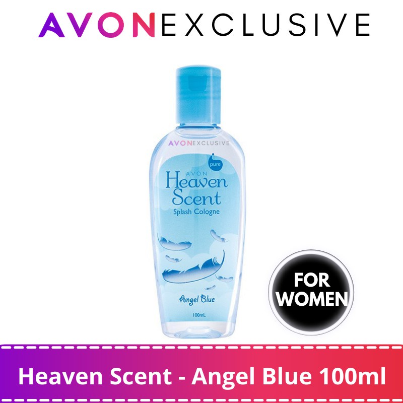【Hot Sale】AVON Heaven Scent - Angel Blue Family Cologne 100ml Perfume ...