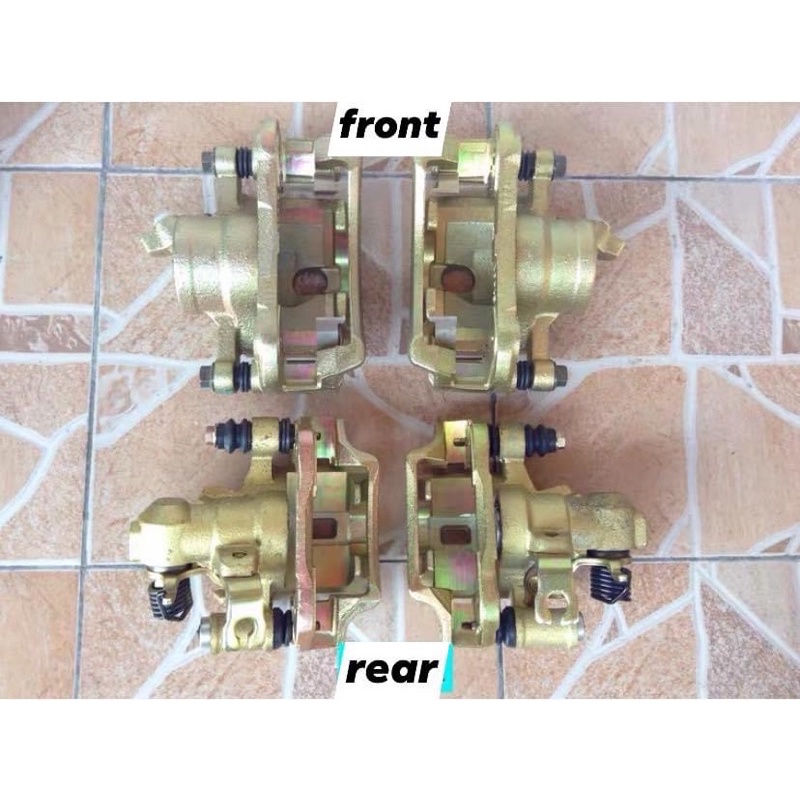 ♨ஐMitsubishi Lancer pizza GSR / MX 97-02 front and rear brake caliper ...