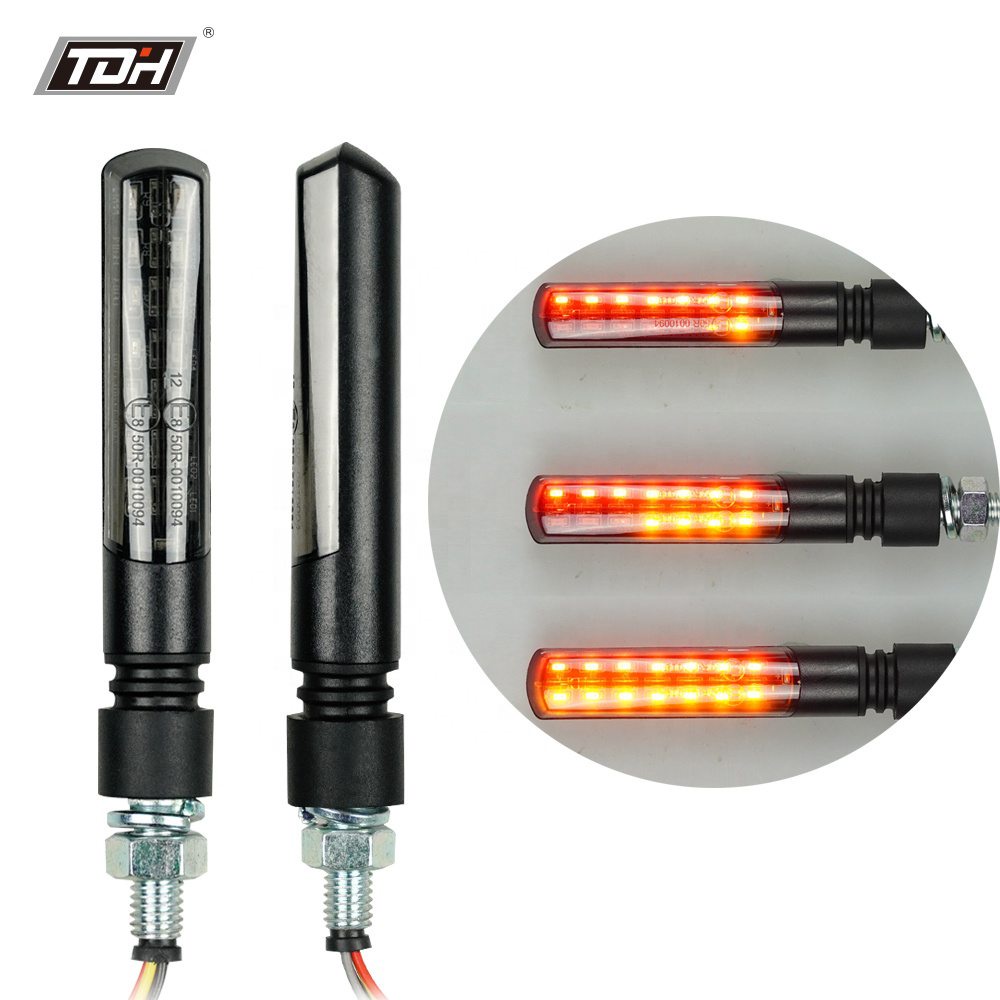 Multi Functional Motorcycles Indicator Sequential Turn Signal Light LED ...