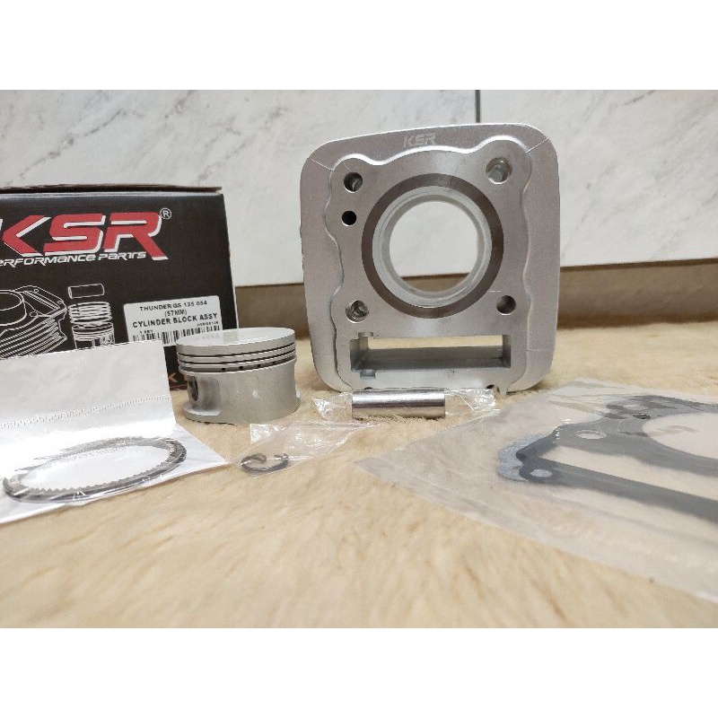 Cylinder Block Set Mola 125/Thunder 125/GS 125 (57MM Standard Size) KSR ...