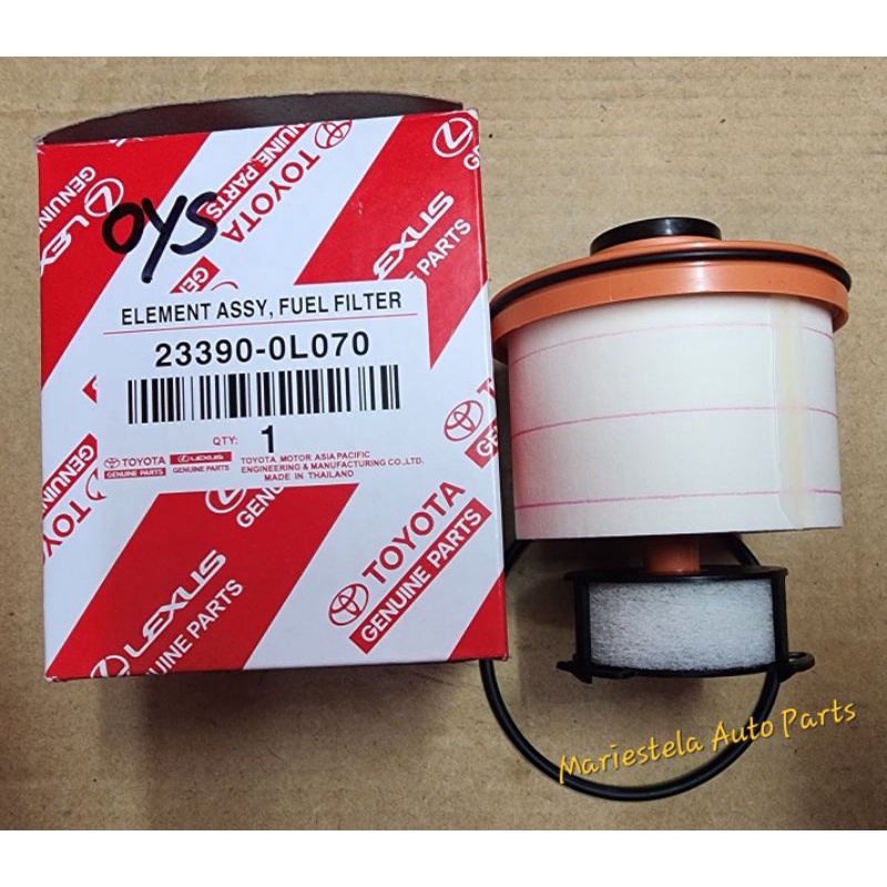 FUEL FILTER for Innova , Hilux , Hiace , Fortuner 2016 UP ( Toyota ...