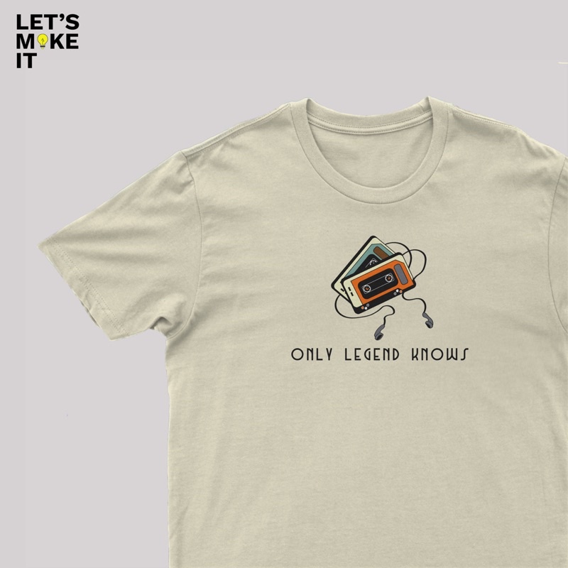 ♨Only Legend Knows Statement Shirt Unisex | Shopee Philippines