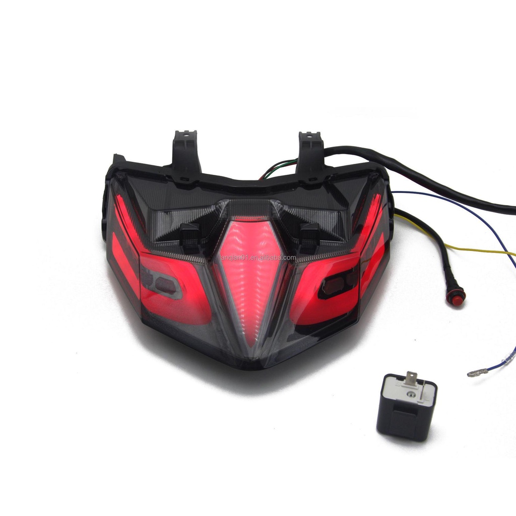 Motorcycle Angel Eyes Headlight DRL Spotlights Auxiliary LED Bicycle ...