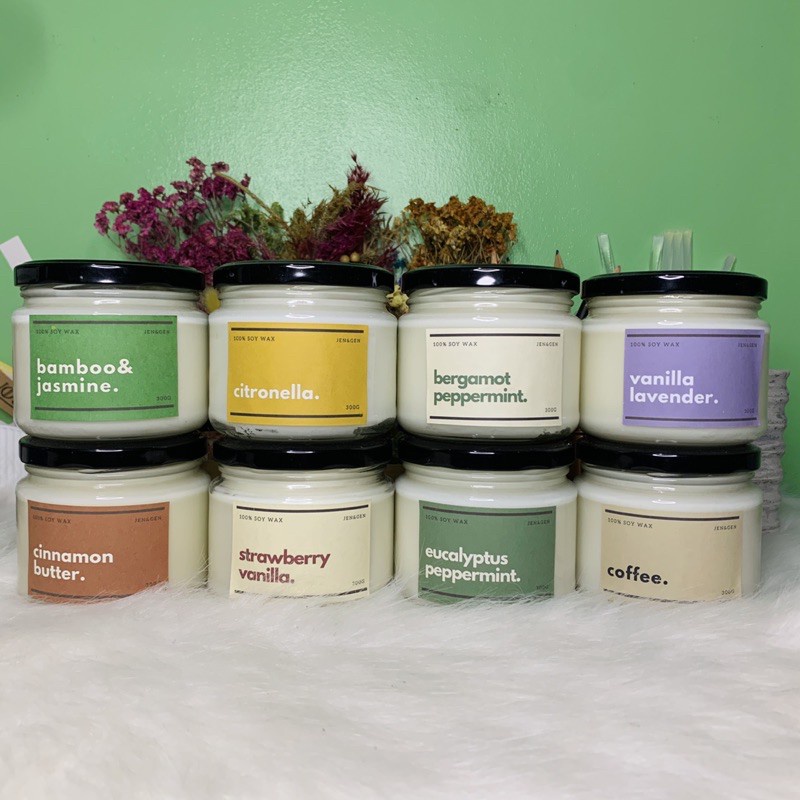 ♨Jen&Gen Scented Candles bigger size (200g and 300g) | Shopee Philippines