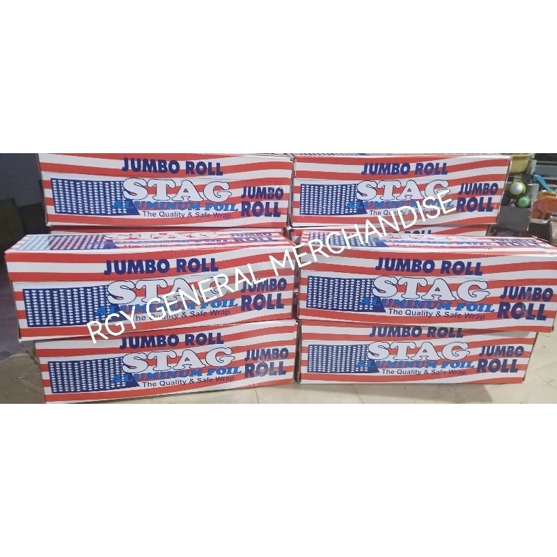 ♘Aluminum Foil - STAG Jumbo Roll 12 x 300mm | Click one roll 12 x 300mm ...