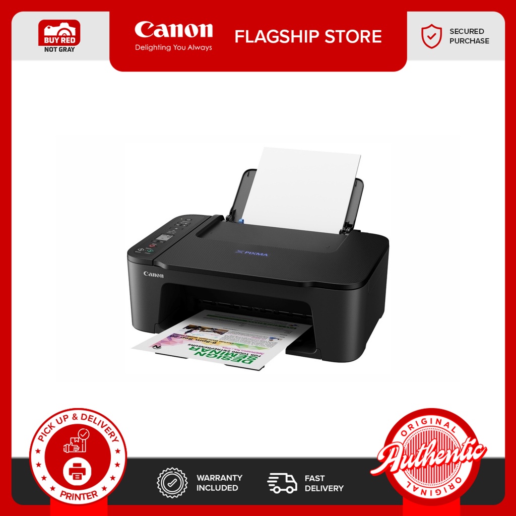 ☬Canon PIXMA E3470 Wireless All-In-One Printer (Flagship Store ...