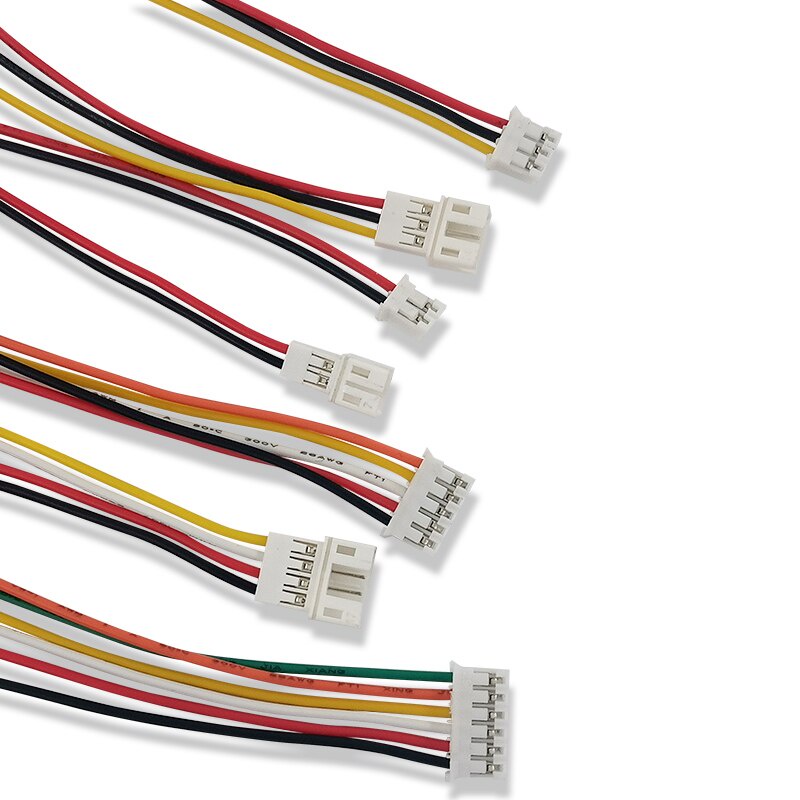 10/5/2/1Pair Micro JST PH 2.0mm Pitch Male Female Socket Wire Cable Connector 2P-6Pin PH2.0 Plug ...