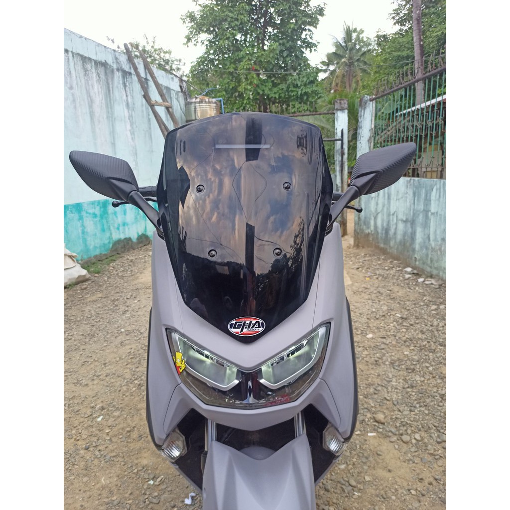 NMAX V2 V2.1 V1 Bracket for Side Mirror and Visor X3 Batman Puzzle SEC ...