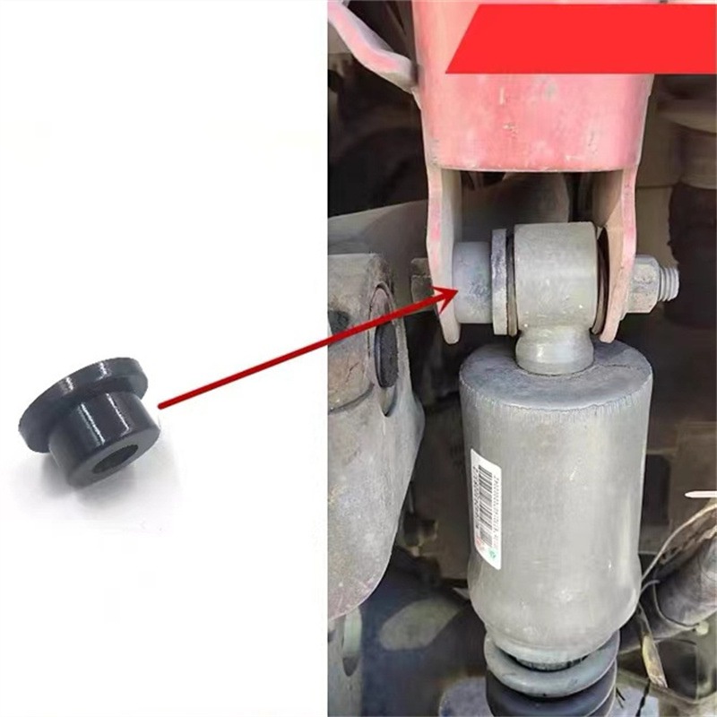 For SIONTRUK HOWO Front Bumper Cushion Block Plastic Anti Frame Rubber ...