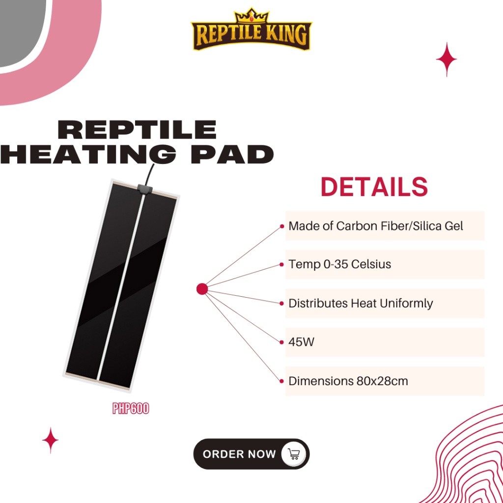 ☢ Reptile Heating Pad for Enclosure Terrarium Suitable For Spider ...