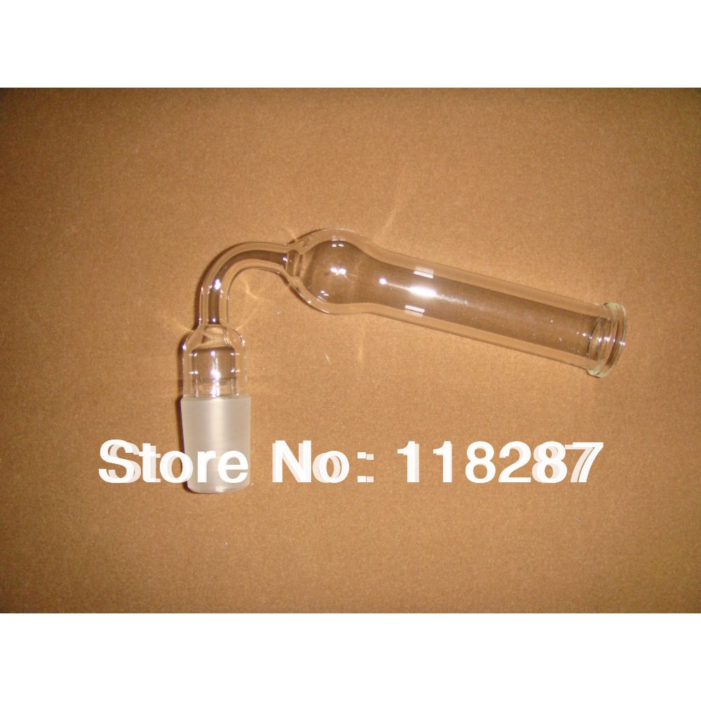Bent drying glass tube adapter,with 24/29 joint, lab glass,lab glass ...