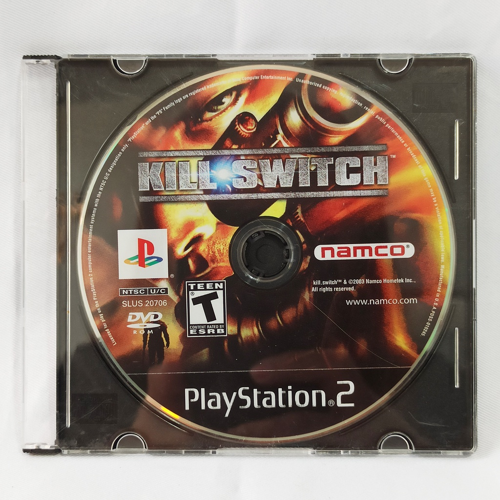 (DISC ONLY) Kill Switch PS2 PlayStation 2 Video Game (NTSC-U/C ...