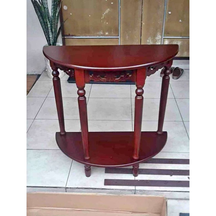 ☒Console Table / Half moon table / Side table / Display Table | Shopee ...