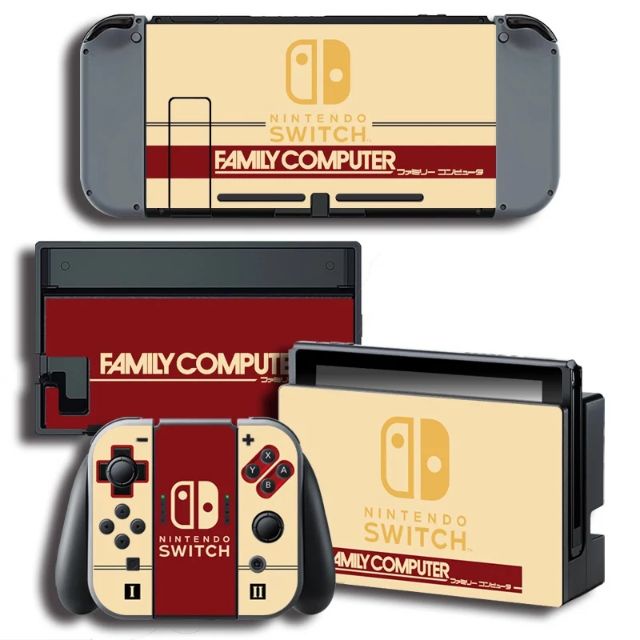 Nintendo Switch Decal Vinyl Sticker (Family Computer) | Shopee Philippines