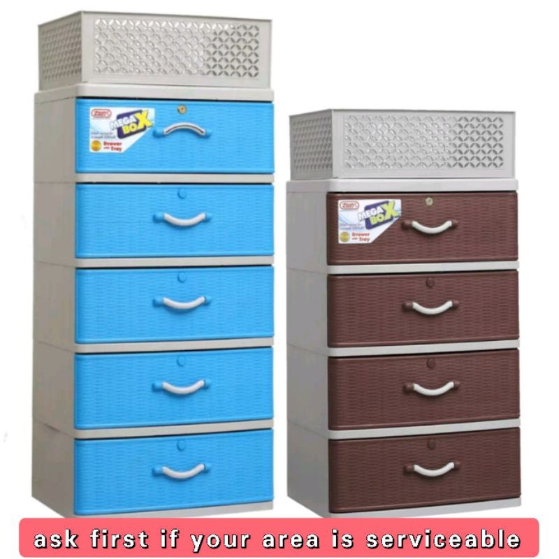 ☽ZOOEY MEGA BOX DRAWER (FREE DELIVERY within METRO MANILA ) | Shopee ...