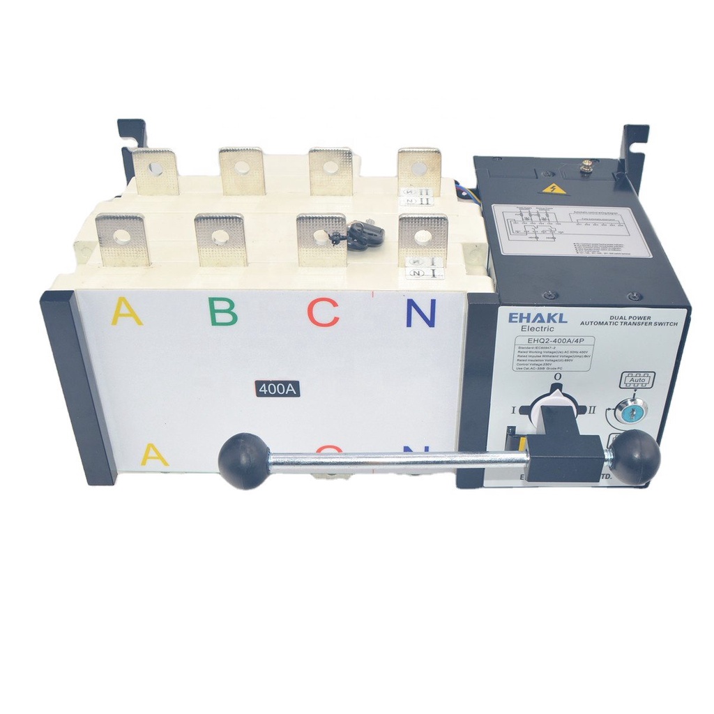 ATS Generator Automatic Transfer Switch 4P 400A Changeover Switch ...