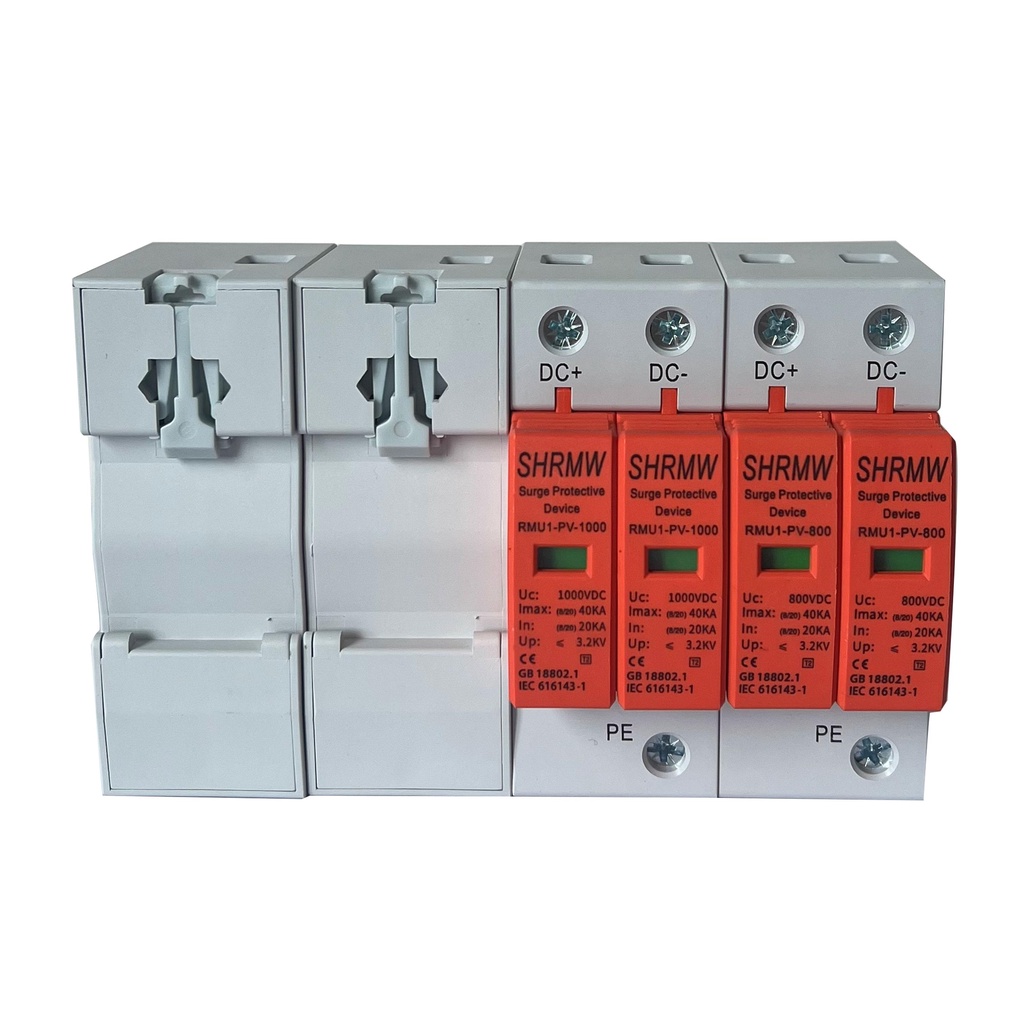 DC SPD 1000V Factory Direct Lightning Arrester surge breaker protector ...
