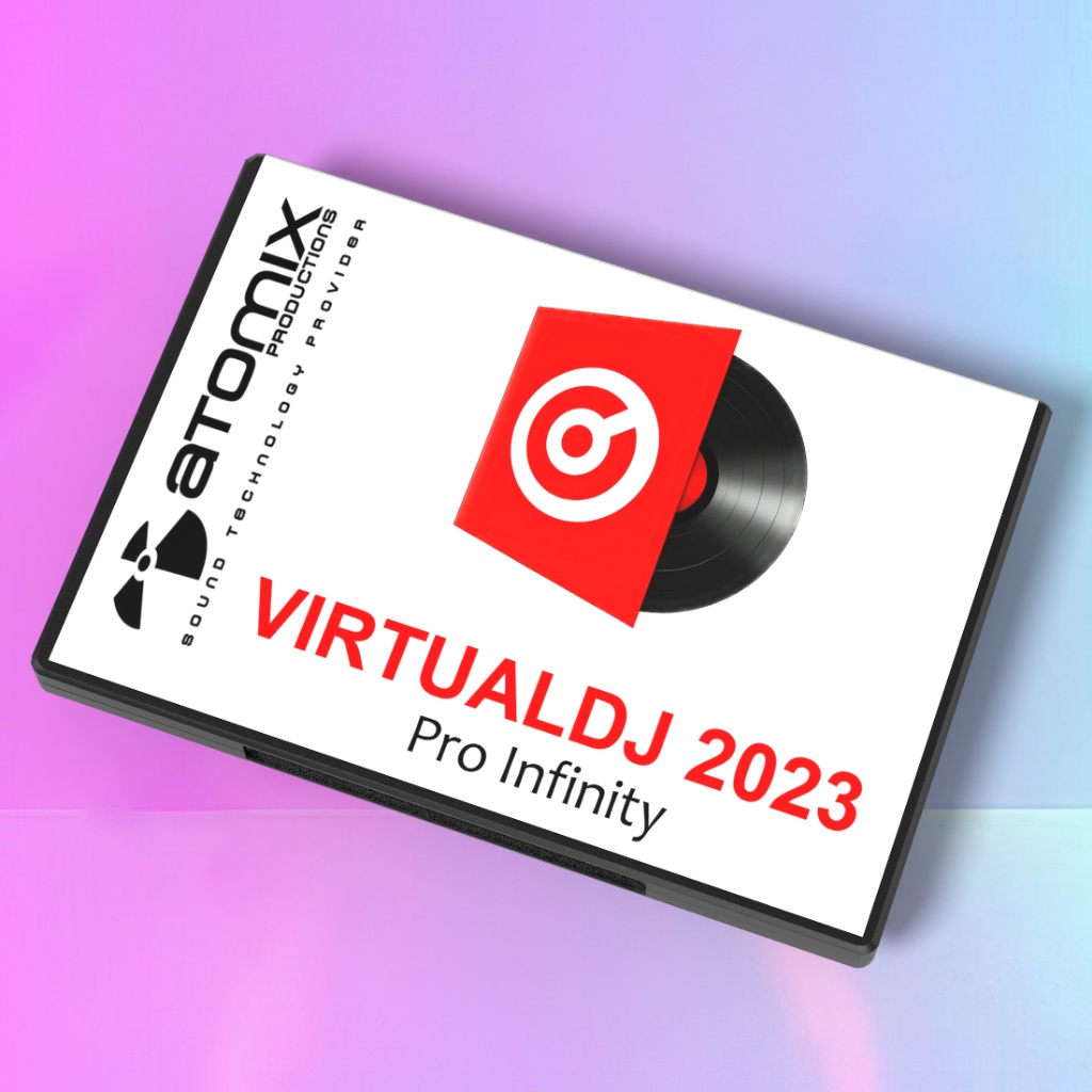☸Atomix VirtualDJ 2023 Pro Infinity │ Virtual DJ Pro 2023 With Stems 2.0 Function (USB Installer ...