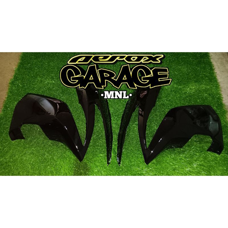 AEROX V1 COWLING (GLOSSY BLACK) | Shopee Philippines