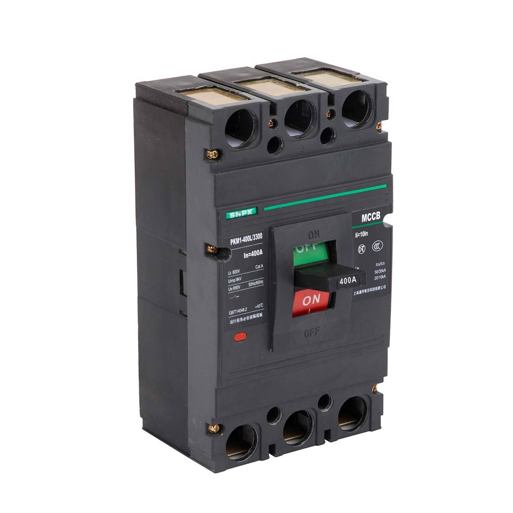 AC 500V 800V mccb 100a 3p 400 amp 3 phase moulded case circuit breaker ...