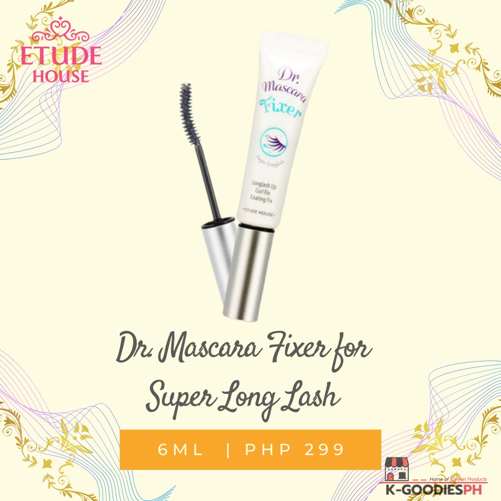 ⊕ETUDE HOUSE Dr.Mascara Fixer For Super Long Lash (6ml) | Shopee ...