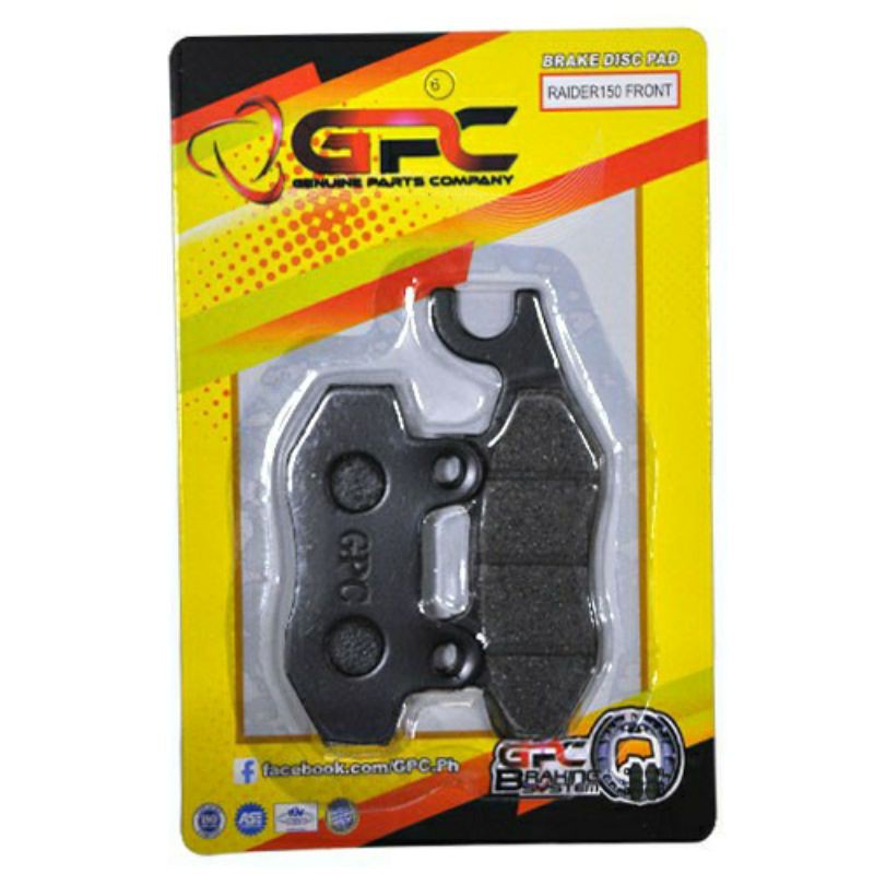 ♤۞GPC BREAKPAD - RAIDER 150, SHOGUN PRO & SMASH 110/115 | Shopee ...