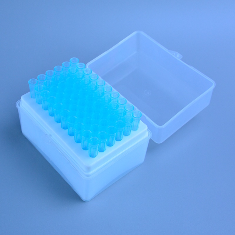 Plastic Pipette box 60vents box 60pcs 1000ul blue pipette tips for ...