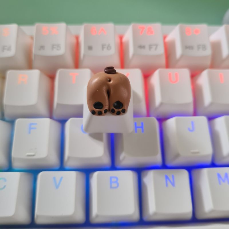 Pug Butt Artisan Keycap for Mechanical Keyboard | Shopee Philippines